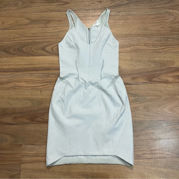 Helmut Lang | Dresses | Helmut Lang Bodycon Mini Dress Womens 8 Light ...